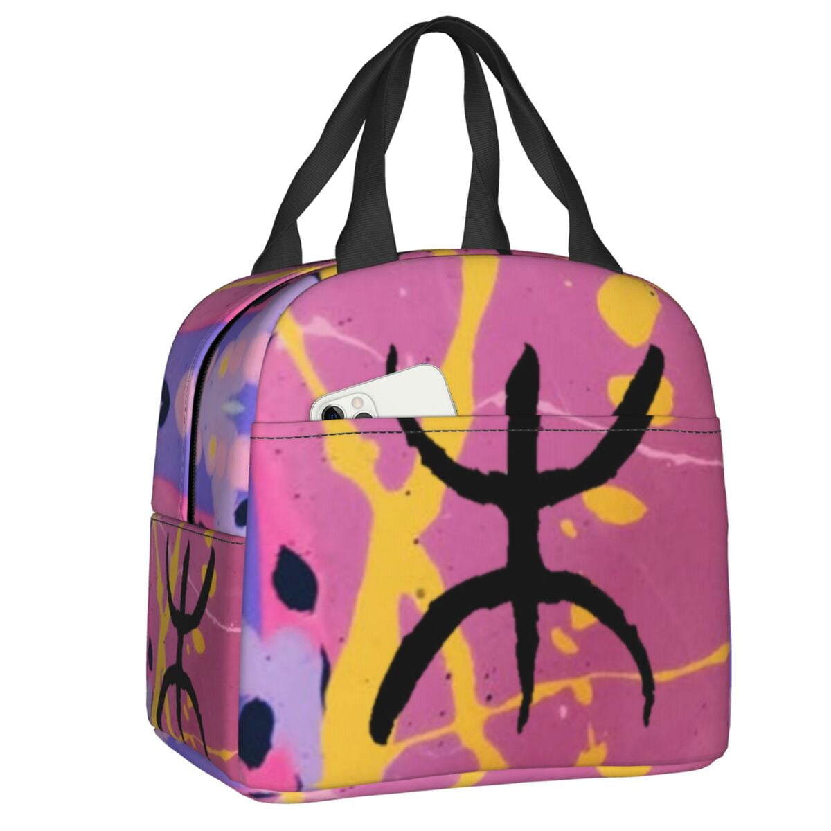 Berber Tifinagh Z Imazighen Print Lunch Bag Kabyle Amazigh Art Cooler ...