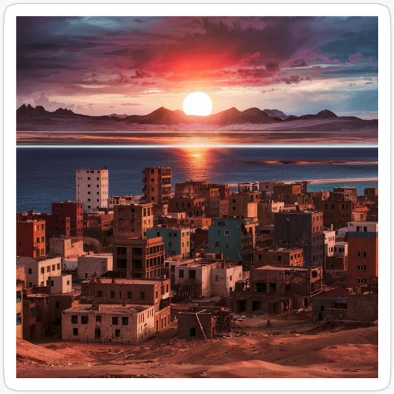 Berbera,Somalia Sticker Phone Decal Water Bottle Stickers Car Decals ...