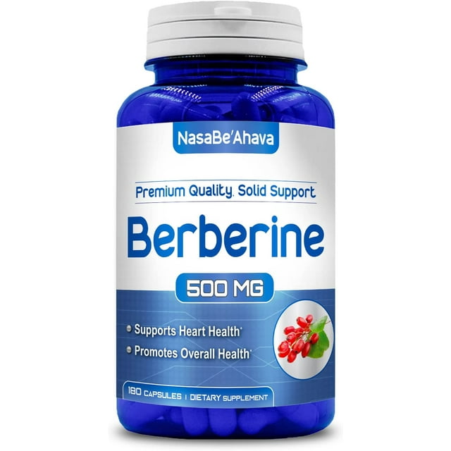 Nasa Beahava's Berberine Complex 500mg - AMPK Activator, Supports ...