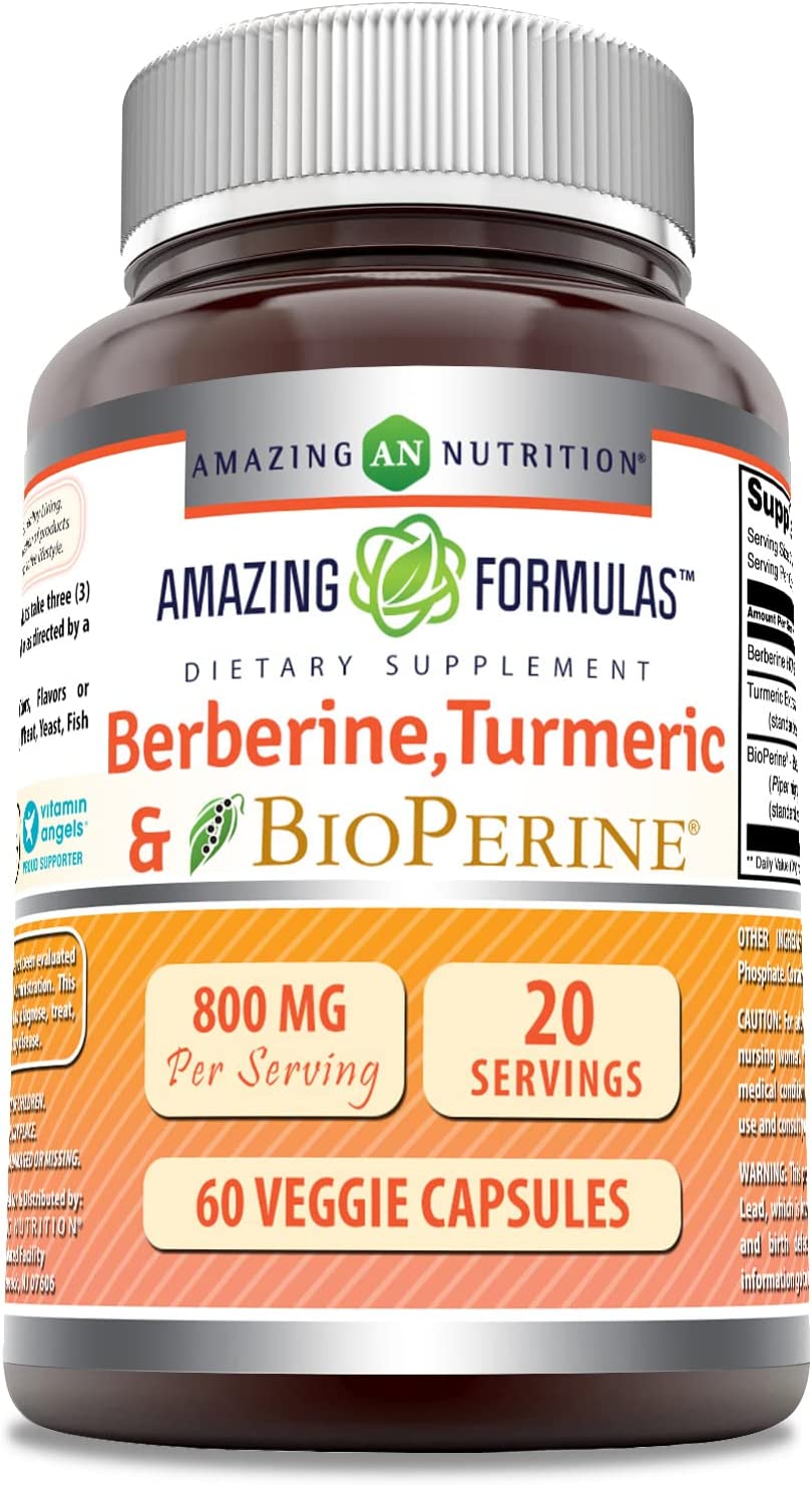 Amazing Formulas Turmeric Curcumin BioPerine - 1500 Mg Per Serving ...