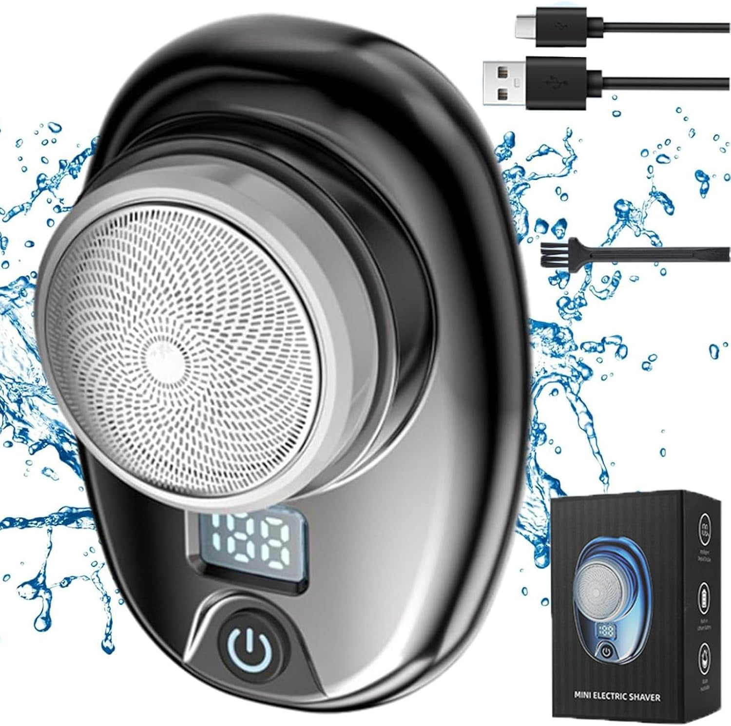 Berbiget Shaver, Berbiget Pocket Shaver, Deanity Mini Portable Electric ...