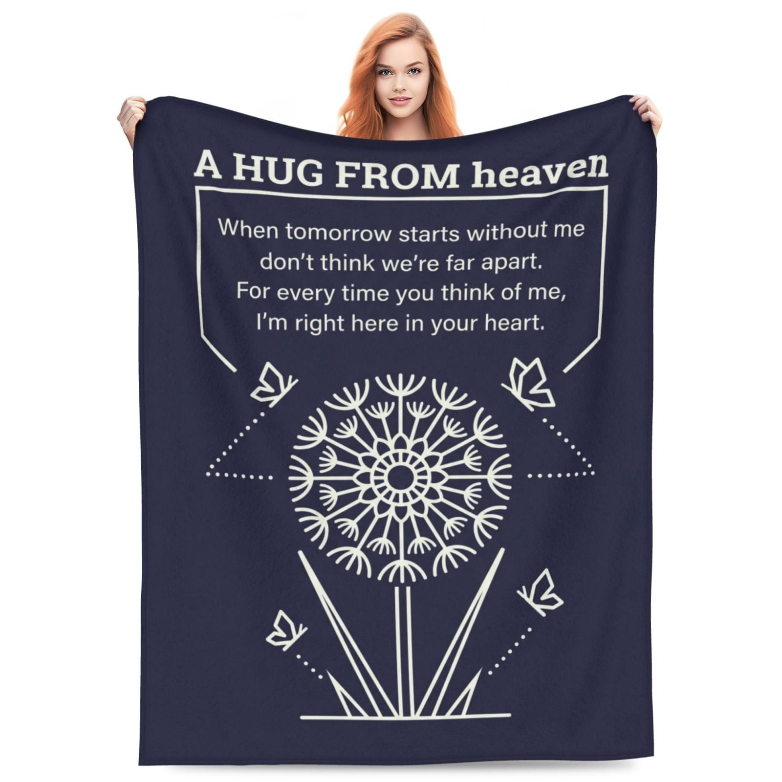 Bereavement Blanket For Sympathy Gift, Memorial Blanket For Loss Of ...