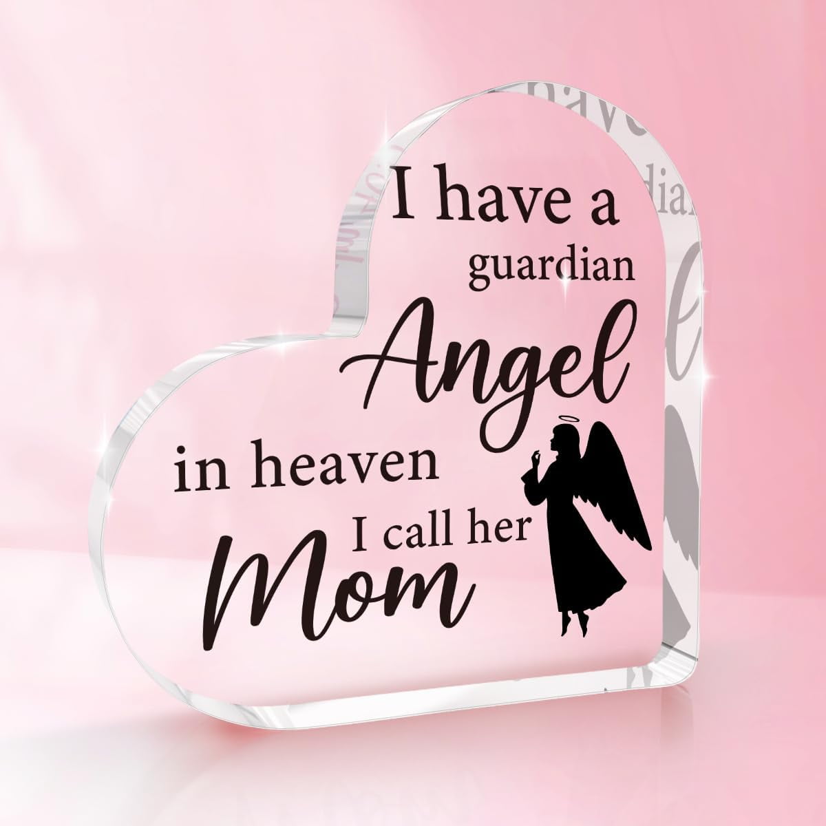 Bereavement Gift Sympathy Memorial Decor Acrylic Decorative Plaques for ...