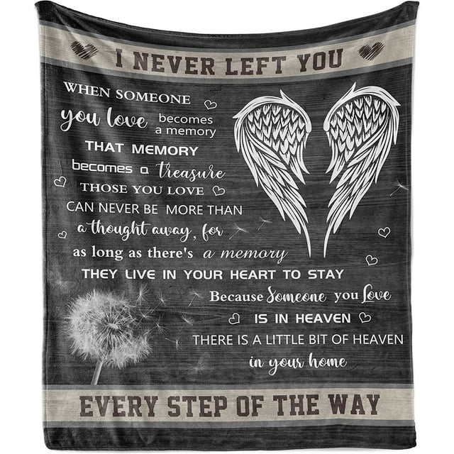 Bereavement Gifts Blanket 50"x60", Sympathy Gift, Memorial Gifts ...
