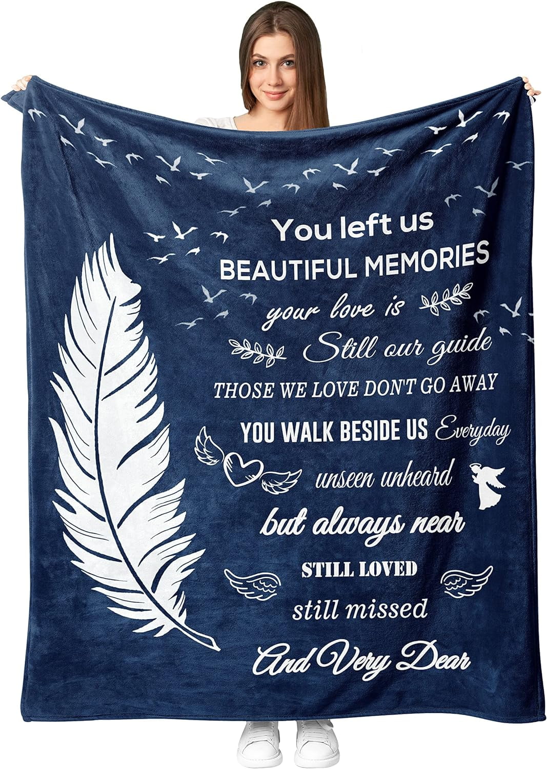 Bereavement Gifts Blanket, Memorial Gift for Loss of Loved one ...