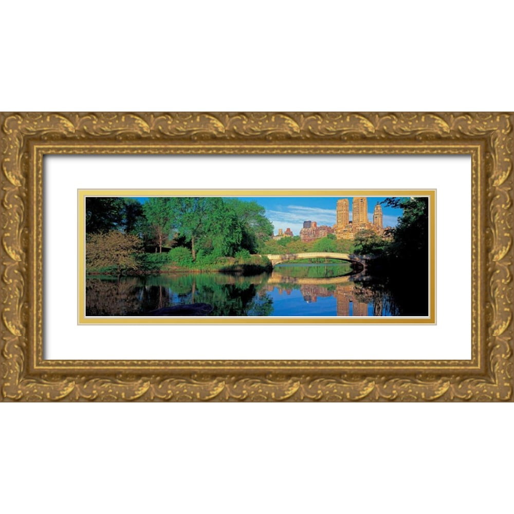 Berenholtz, Richard 18x9 Gold Ornate Wood Framed with Double Matting ...