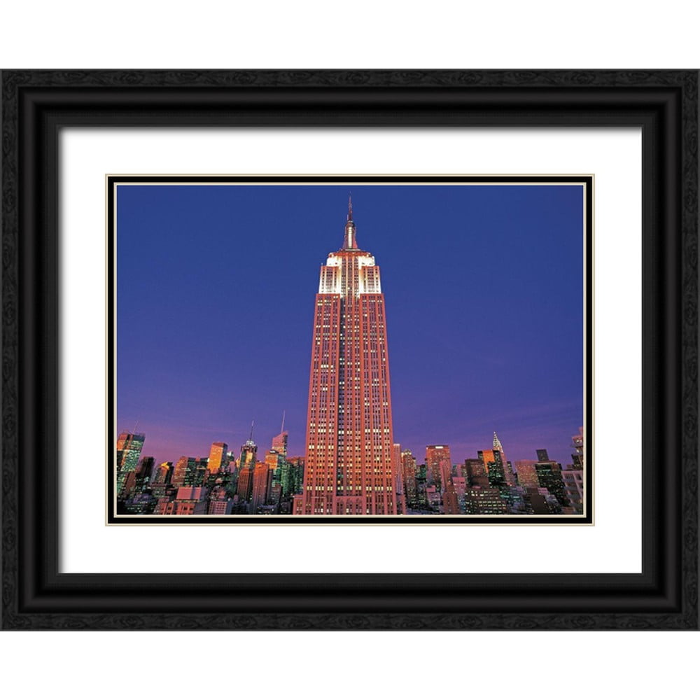 Berenholtz, Richard 24x18 Black Ornate Wood Framed with Double Matting ...