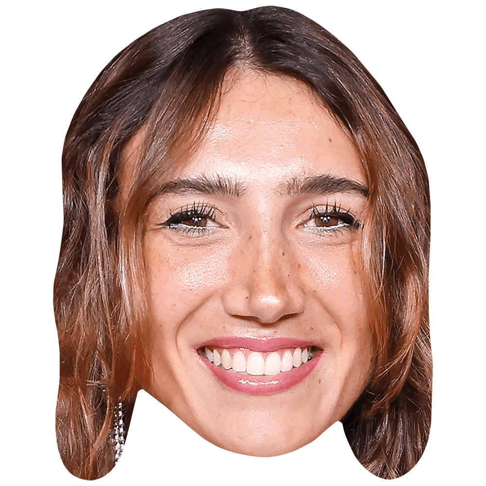 Berenice Cleyet-Merle (Smile) Celebrity Mask, Flat Card Face, Fancy ...