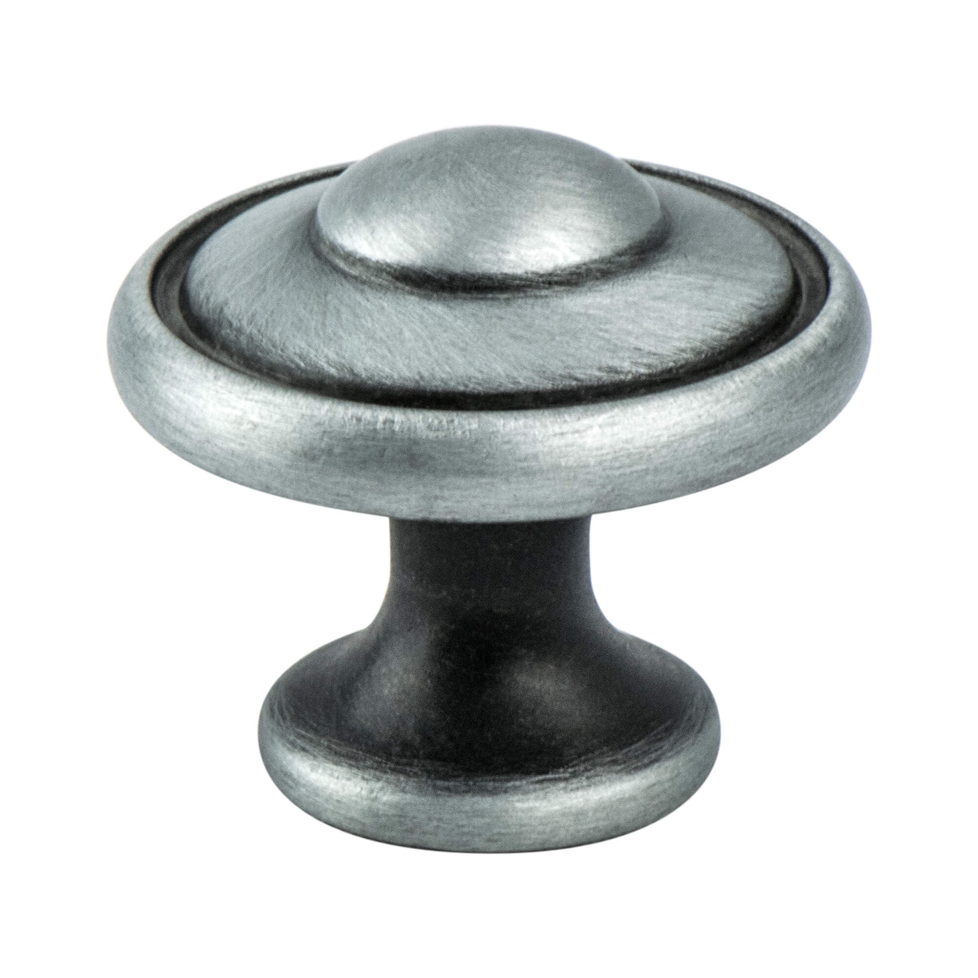 Berenson 2924-1BAP-P 1.187 in. dia. Euro Traditions Knob with Brushed ...