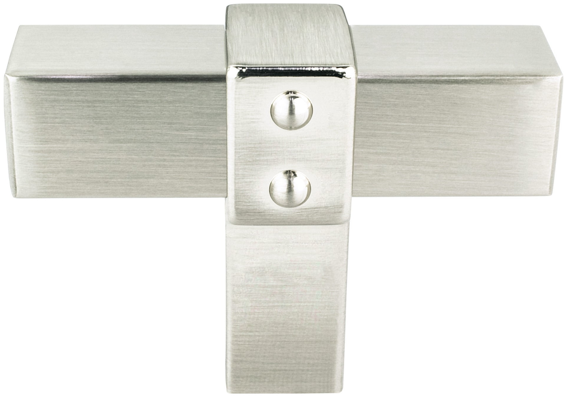 Berenson Bn-Rivet-Rebel-Knob Rivet Rebel 2" Modern Industrial Square T ...