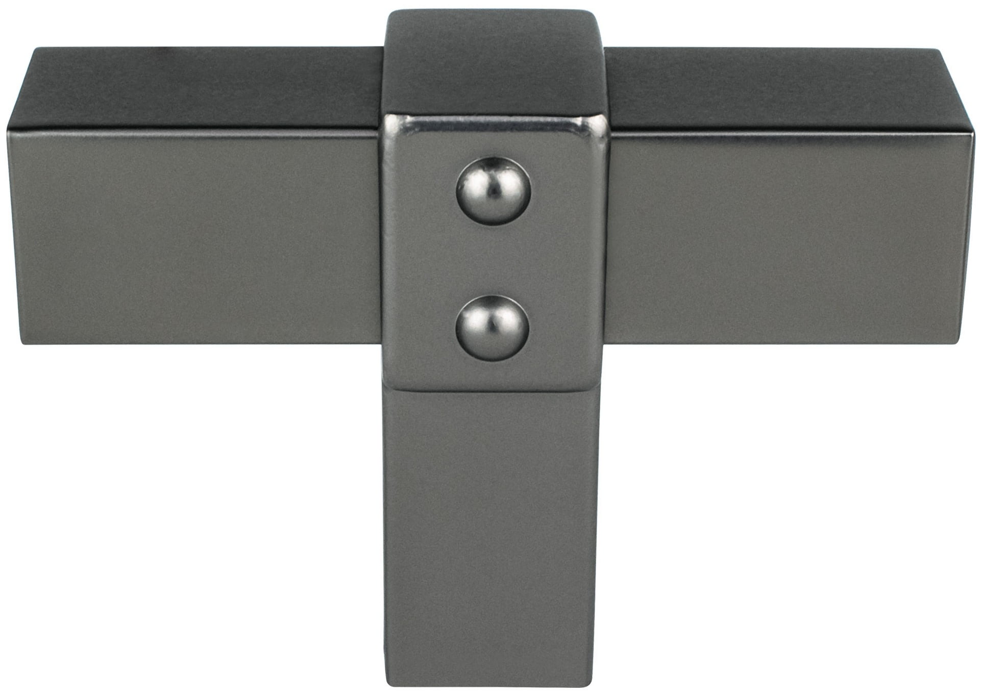 Berenson Bn-Rivet-Rebel-Knob Rivet Rebel 2" Modern Industrial Square T ...