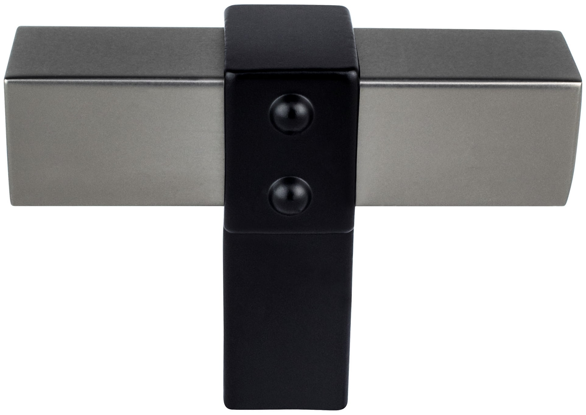 Berenson Bn-Rivet-Rebel-Knob Rivet Rebel 2" Modern Industrial Square T ...