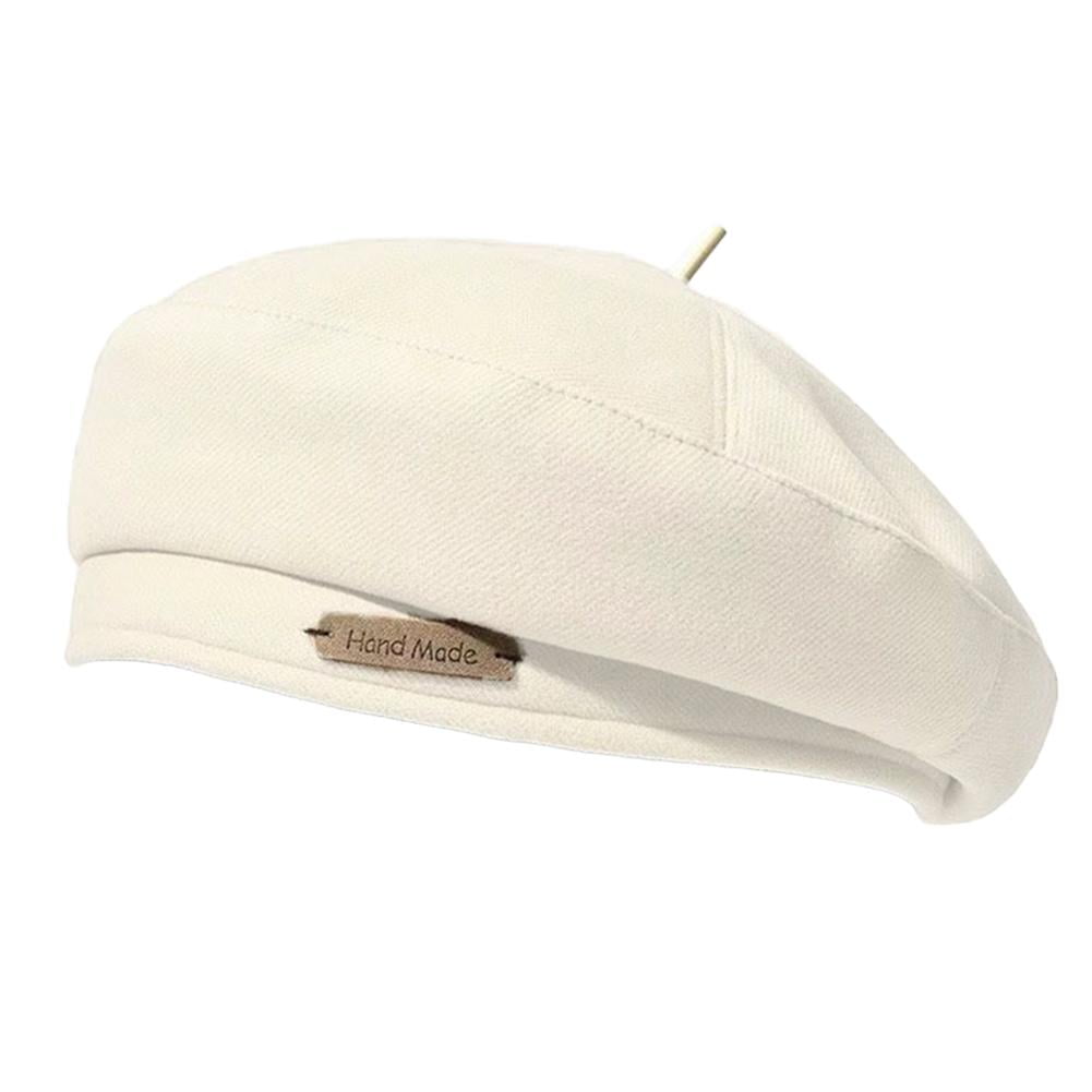 Beret Womens Autumn/Winter Japanese Retro Versatile Hat Q4T7 - Walmart.com