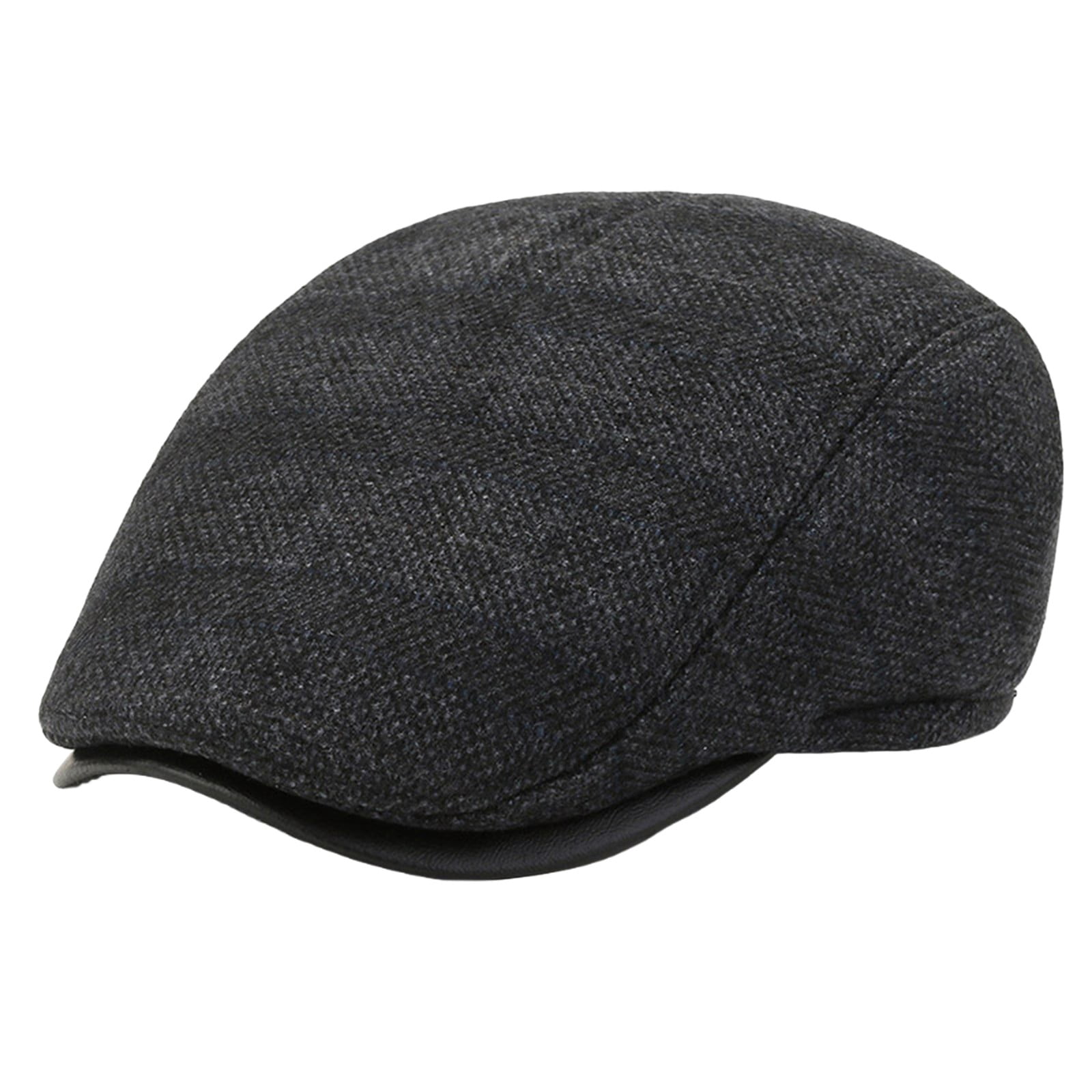 Berets For Women Men Beret Plaid Design Hat Men Retro Beret With Ear ...