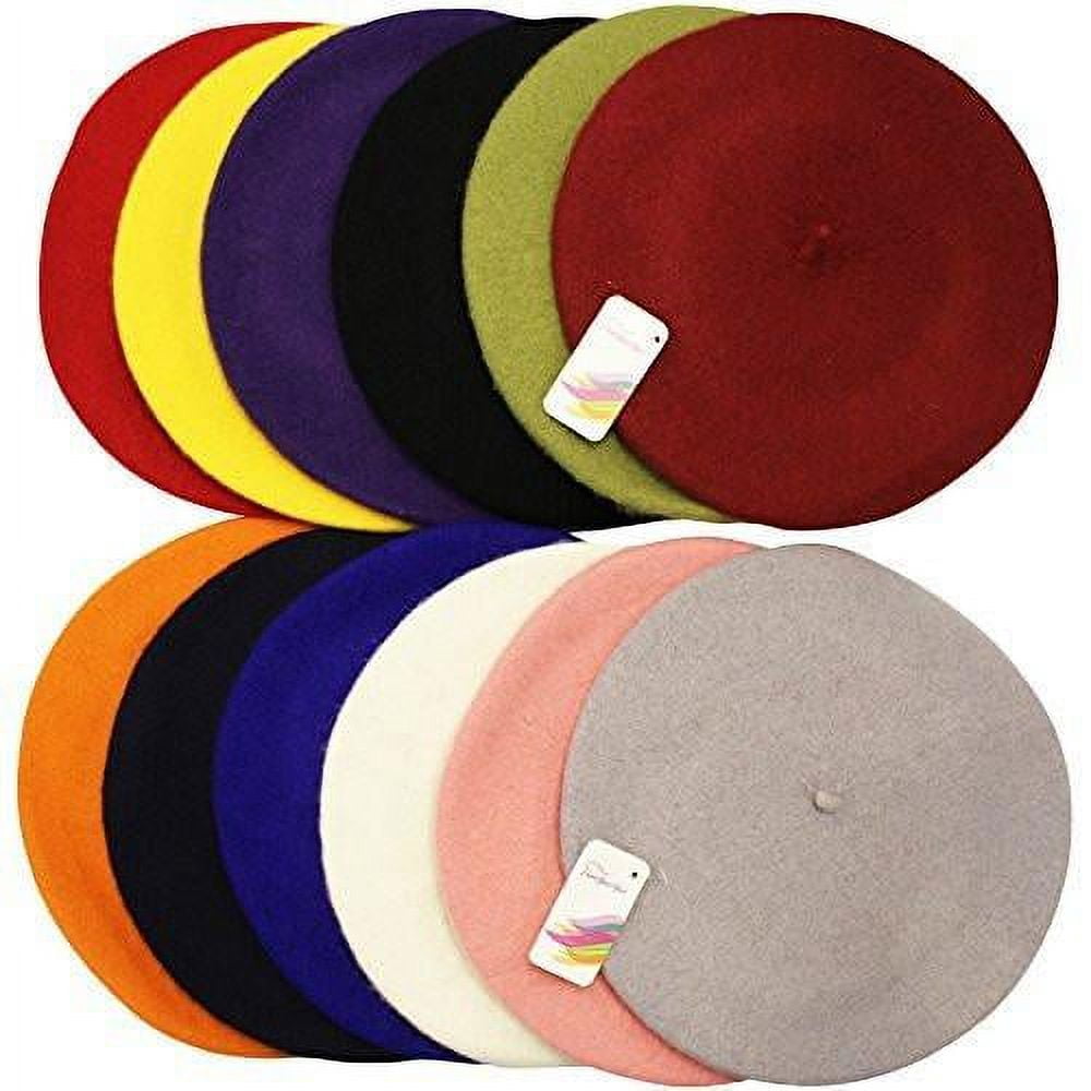 Berets for Adults - French Beret - Artist Hat - Beret Hat - Wool Hat ...