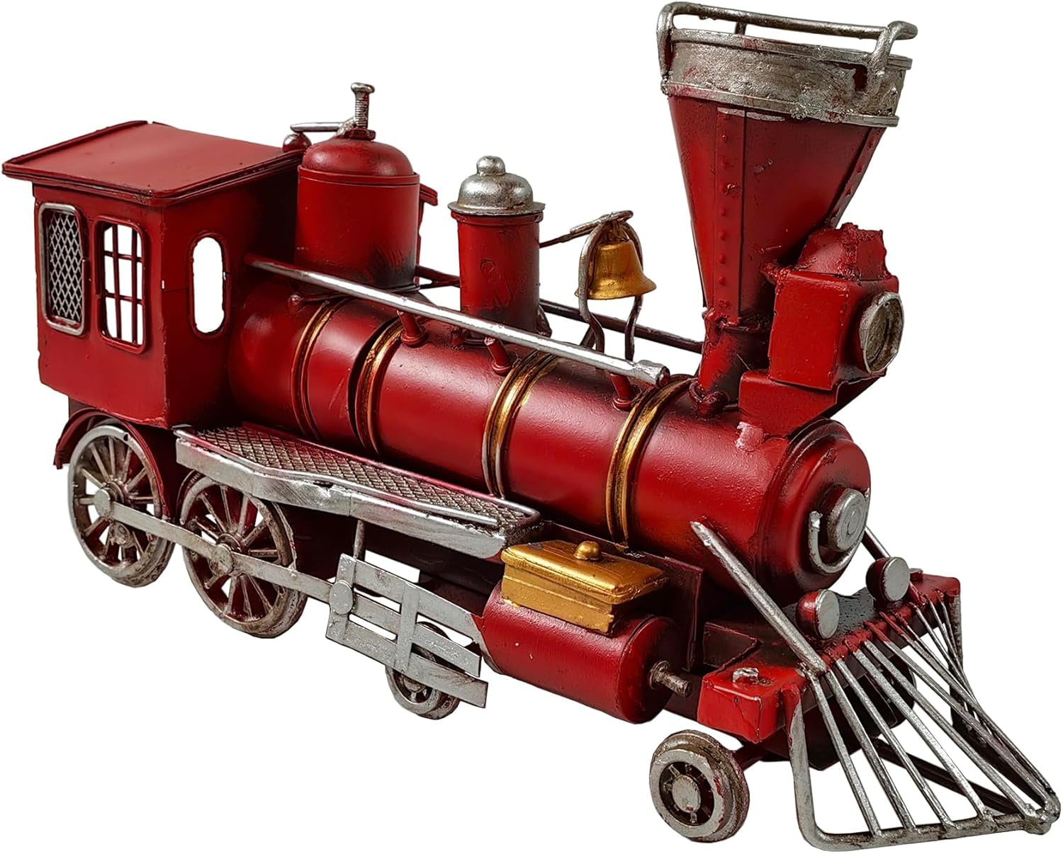 Berfutall-11'' Iron Classic Red Truck Pick-up Model Collectible Vehicle ...