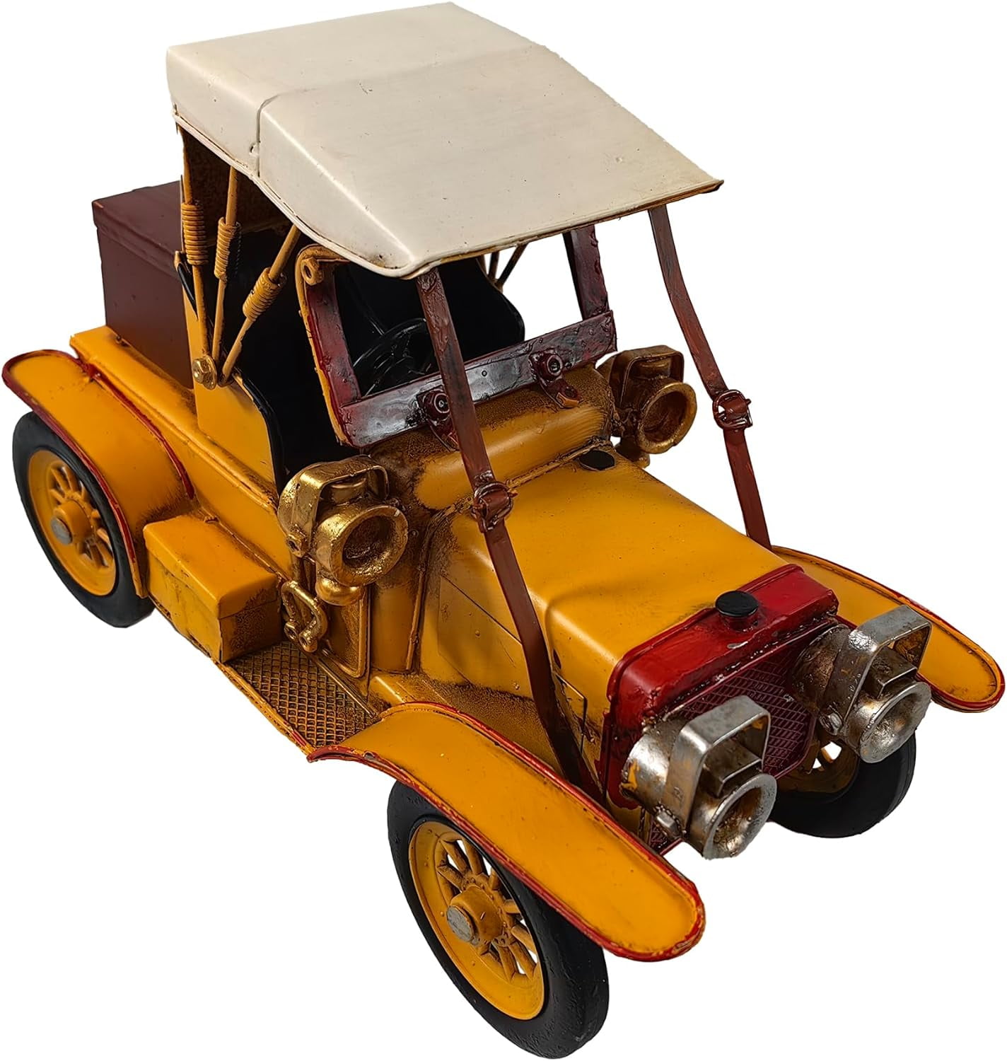 Berfutall-11'' Iron Classic Red Truck Pick-up Model Collectible Vehicle ...