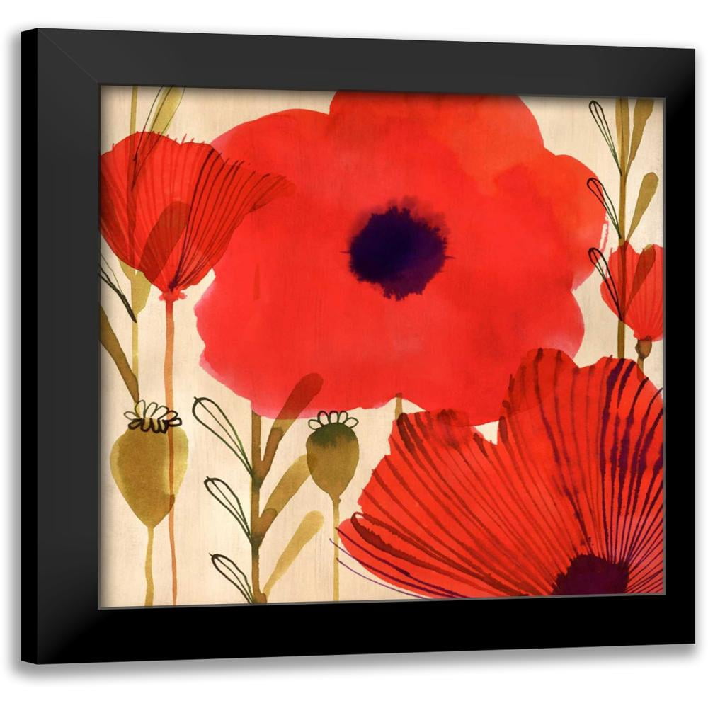 Berg, Margaret 15x15 Black Modern Framed Museum Art Print Titled - Wild ...