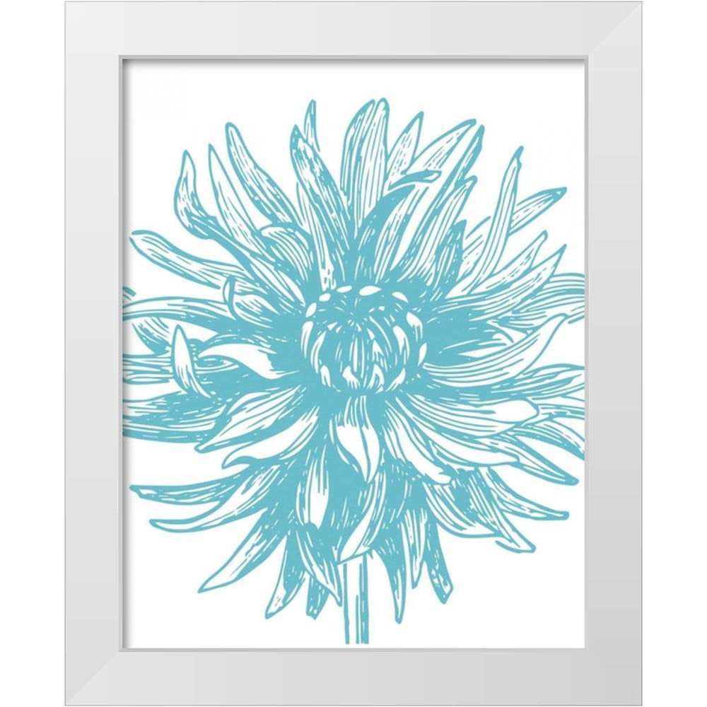 Berg, Sabine 26x32 White Modern Wood Framed Museum Art Print Titled ...