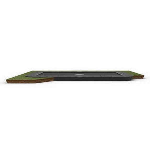 Berg Toys 16' Ultim Champion Flatground Trampoline Rectangular Grey ...