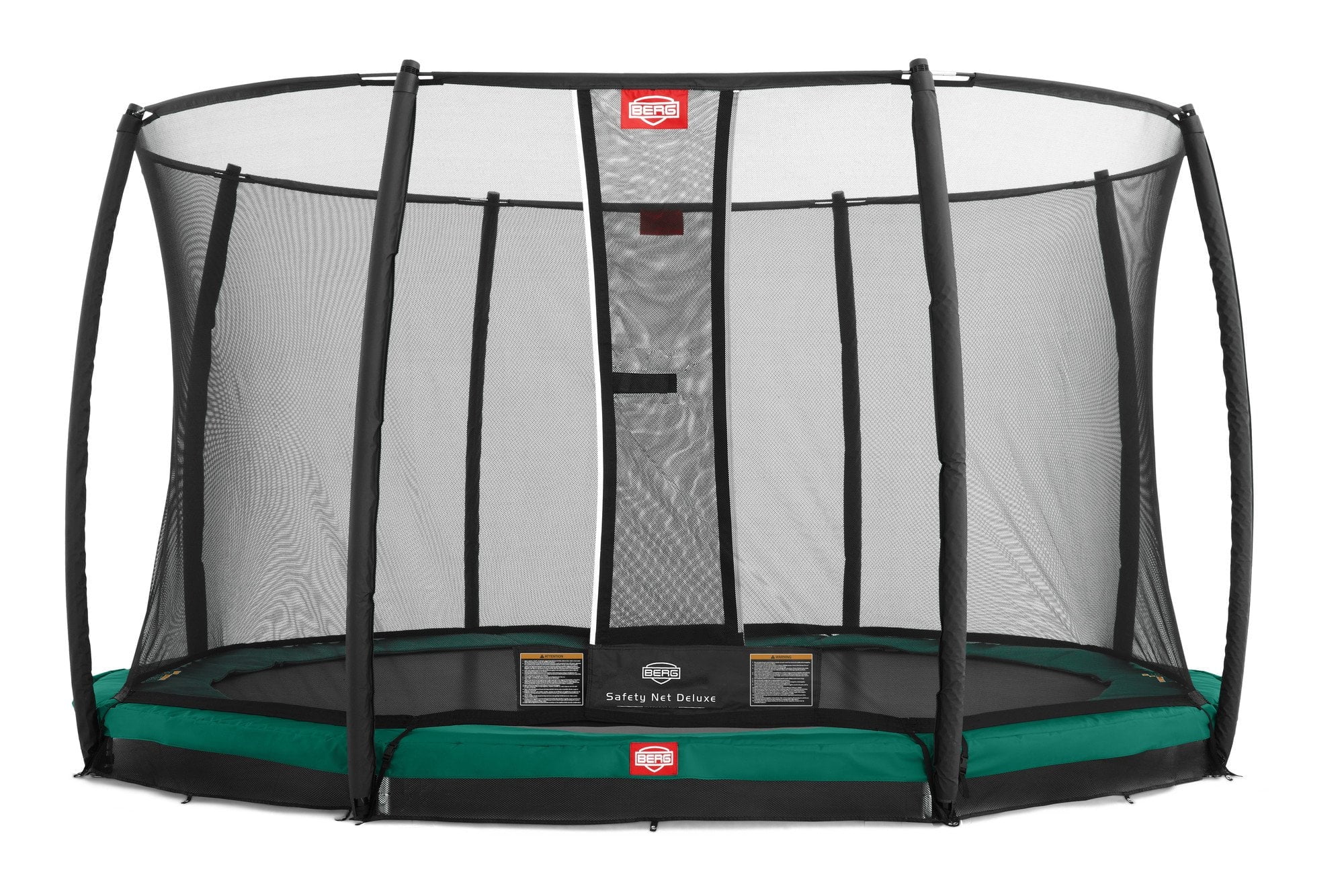 Berg Champion 11FT In-Ground Trampoline with Deluxe Safety Net ...