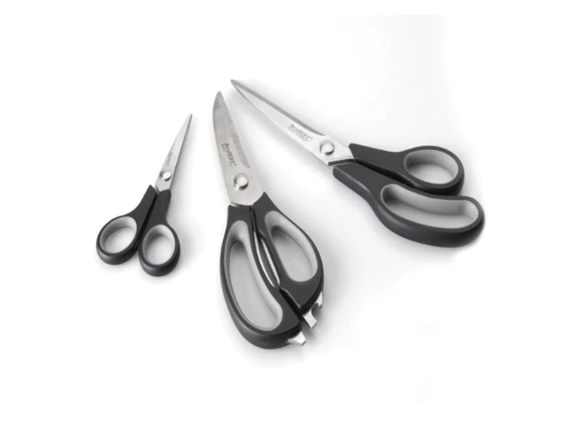 BergHOFF 3 Pcs Scissors Set Black/Grey - Walmart.com