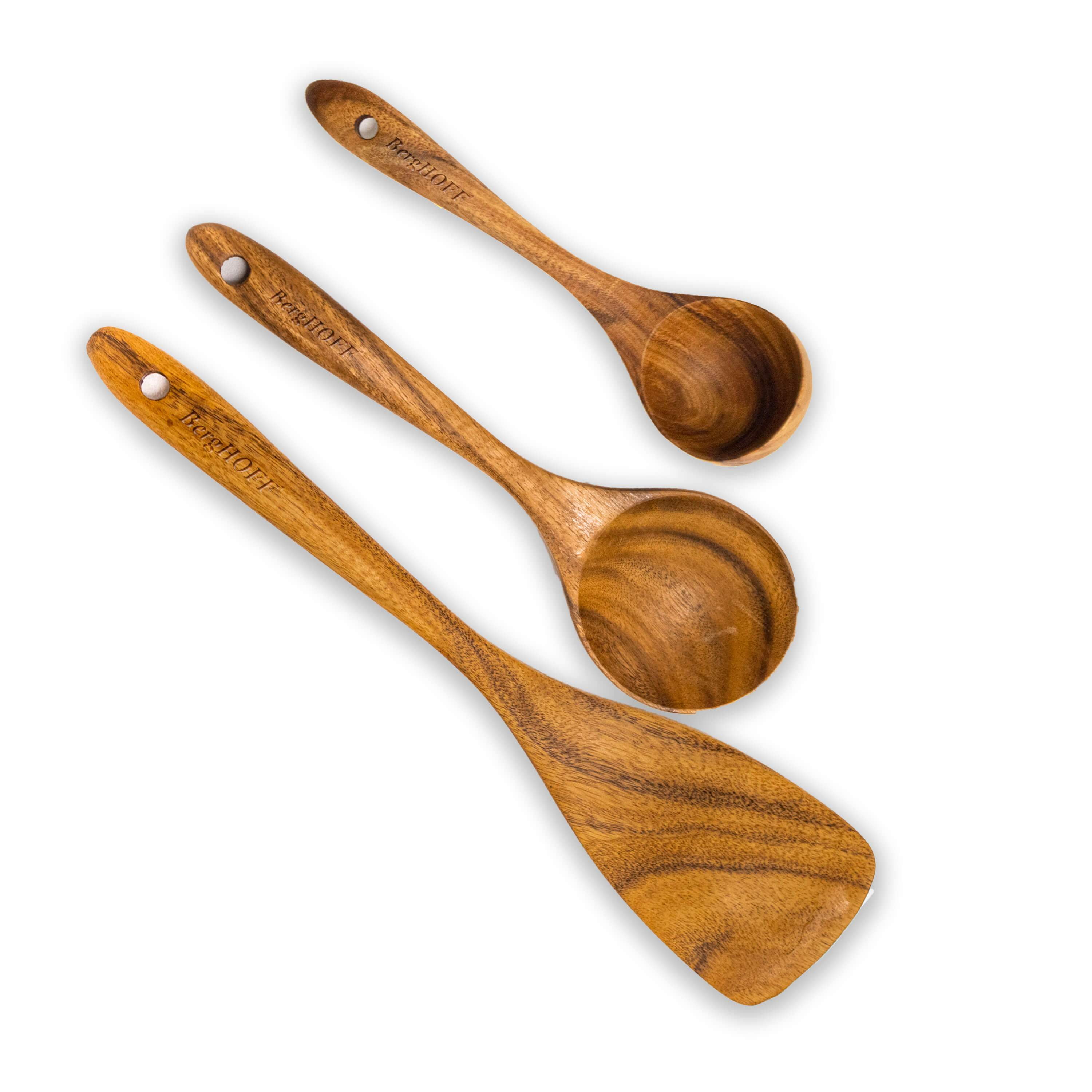 BergHOFF Acacia 3Pc Utensil Set, Spatula, Spoon & Ladle - Walmart.com
