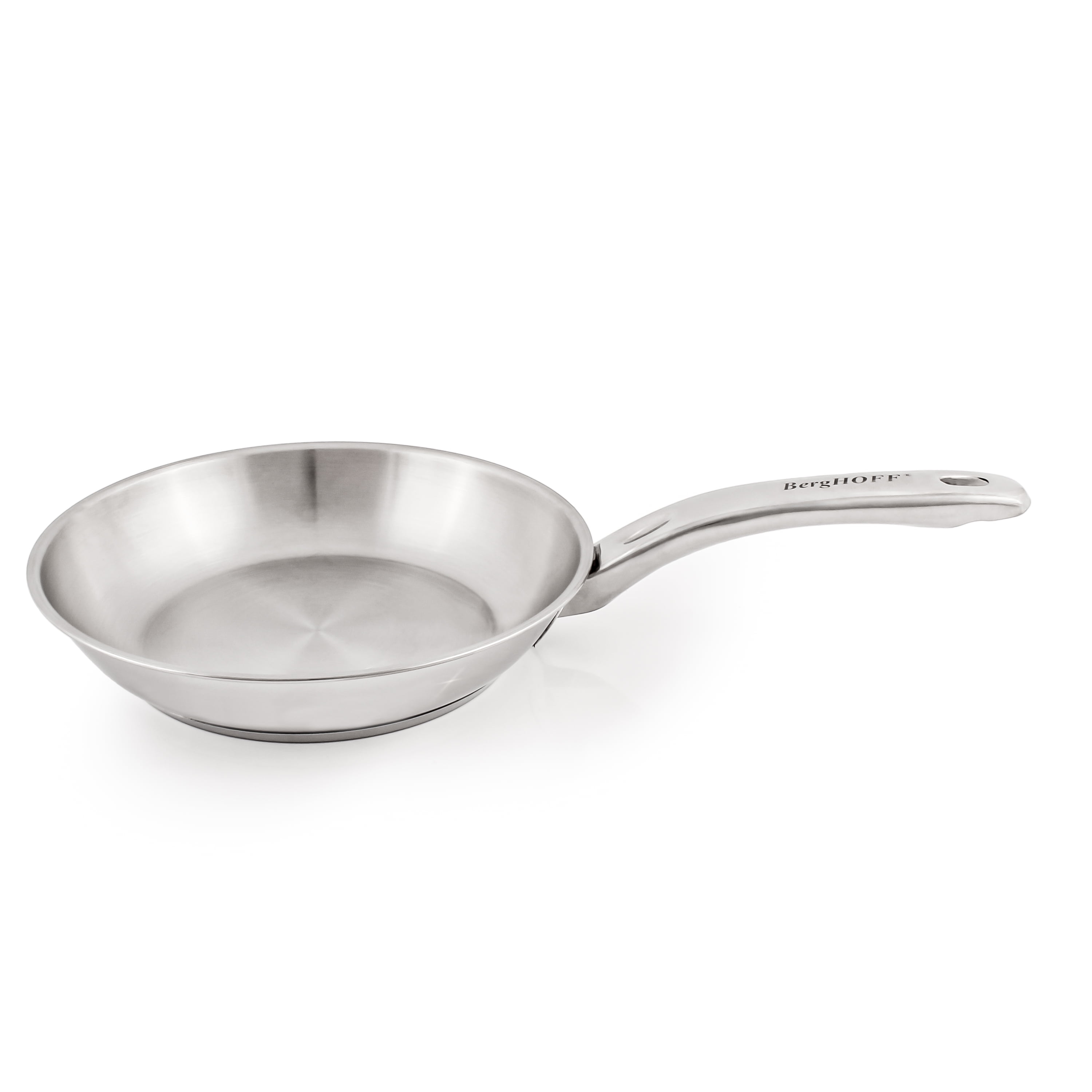 BergHOFF Belly Shape 18/10 Stainless Steel 8" Fry Pan - Walmart.com