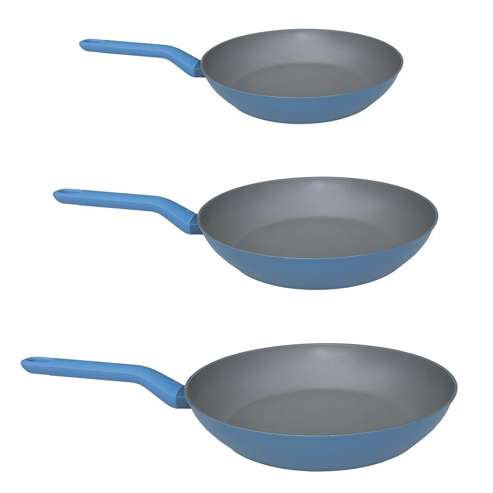 BergHOFF Leo 3Pc Non-Stick Fry Pan Set, Blue - Walmart.com
