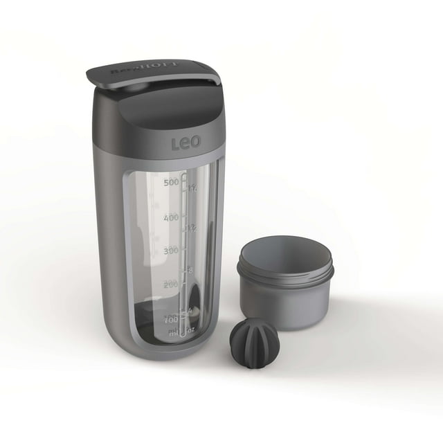 BergHOFF Leo To Go Shaker Bottle With Powder Compartment 16.9oz ...