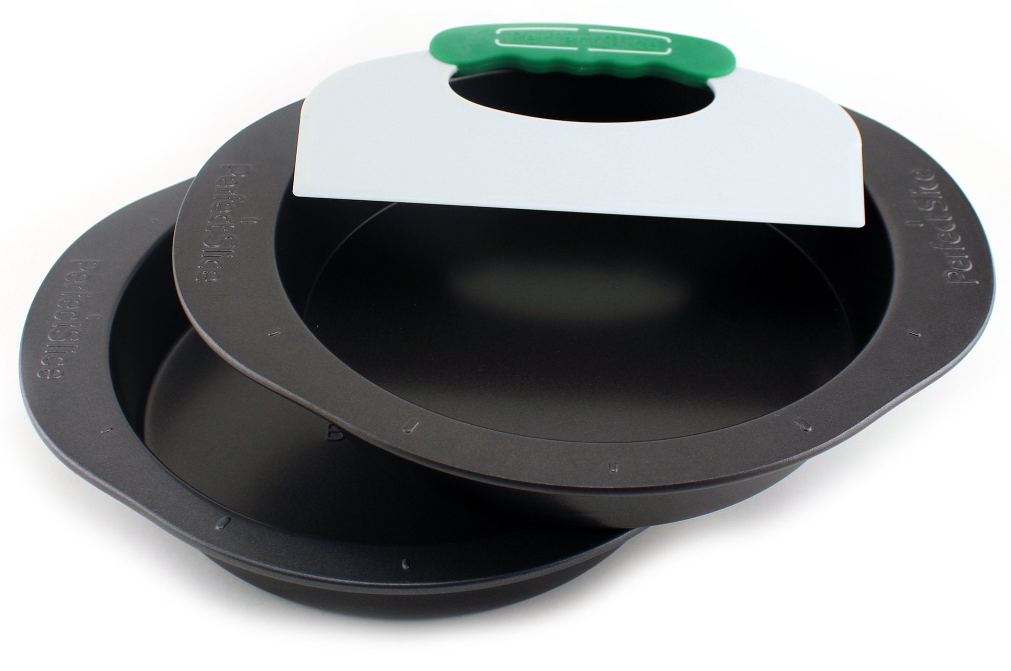 BergHOFF Perfect Slice 3Pc Round Cake Pans with Slicing Tool - Walmart.com