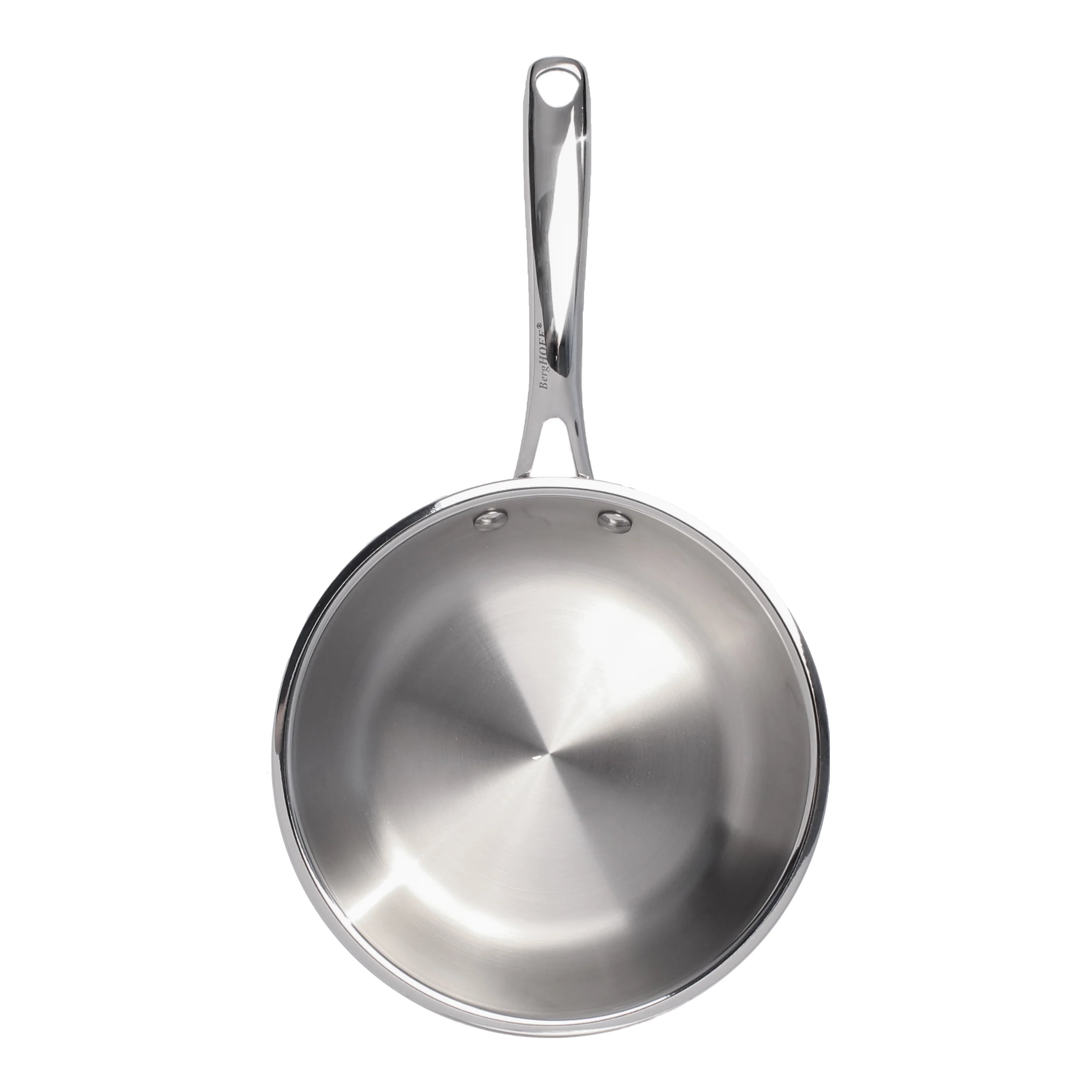 BergHOFF Professional Stainless Steel 10/18 Tri-Ply 10'' Frying Pan ...