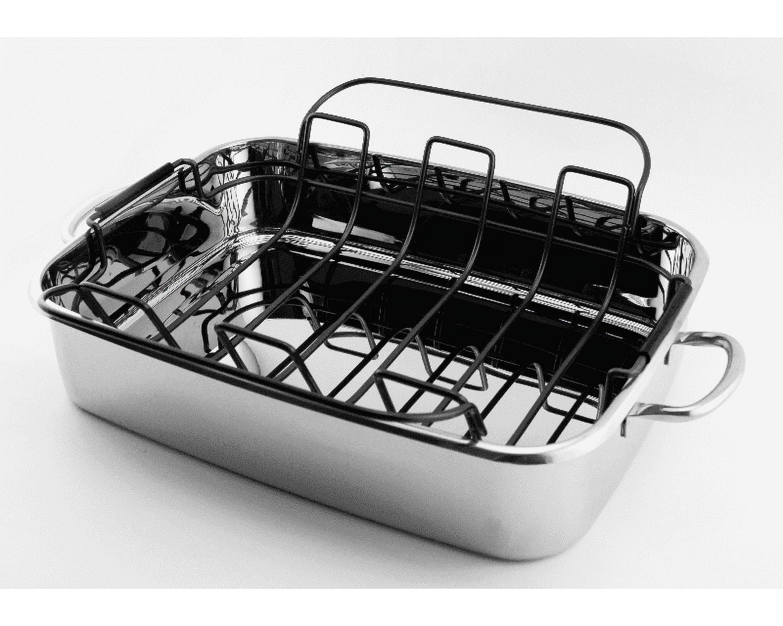 BergHOFF Roaster Pan, 18/10 SS, 15" - Walmart.com