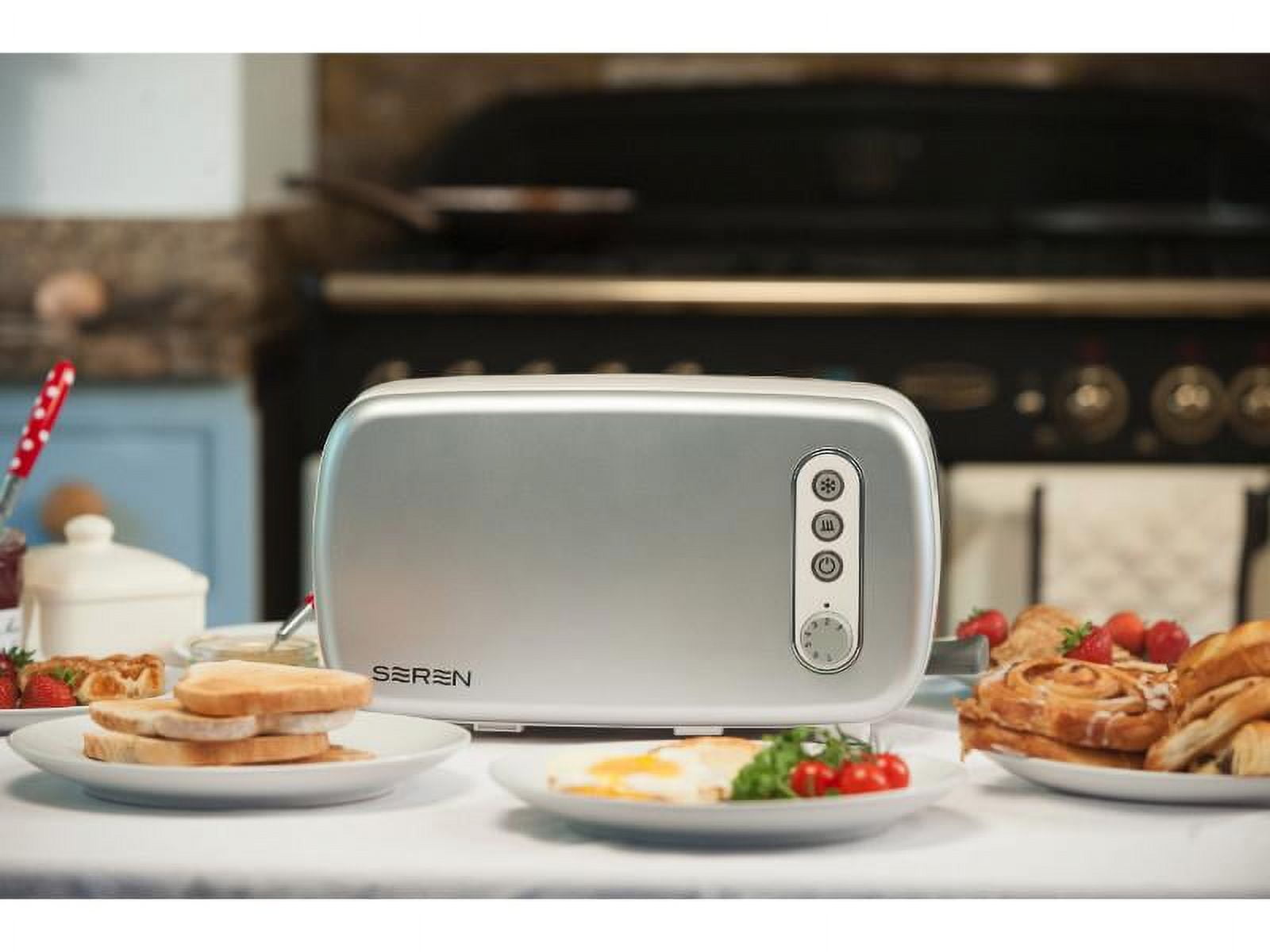 BergHOFF Seren Side Loading Toaster with Cool Touch Exterior and ...