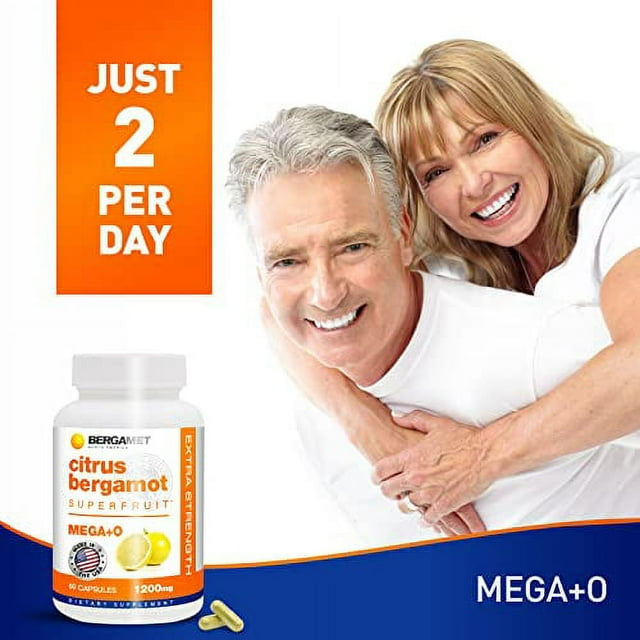 Bergamet Citrus Bergamot Superfruit Supplement Worlds Strongest 80