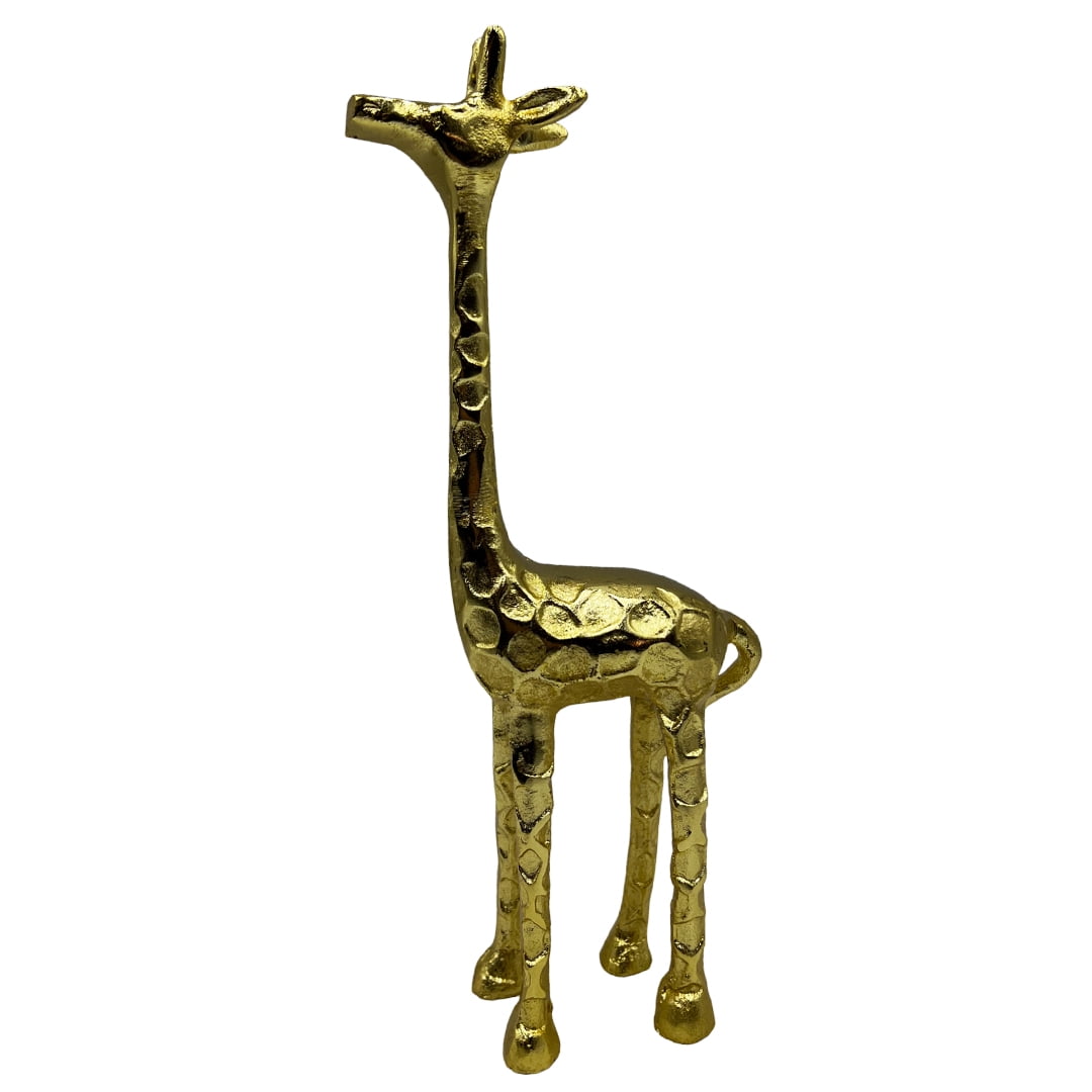 Bergamo Art Decorative Handmade Aluminum 13 inch Giraffe Sculpture in ...