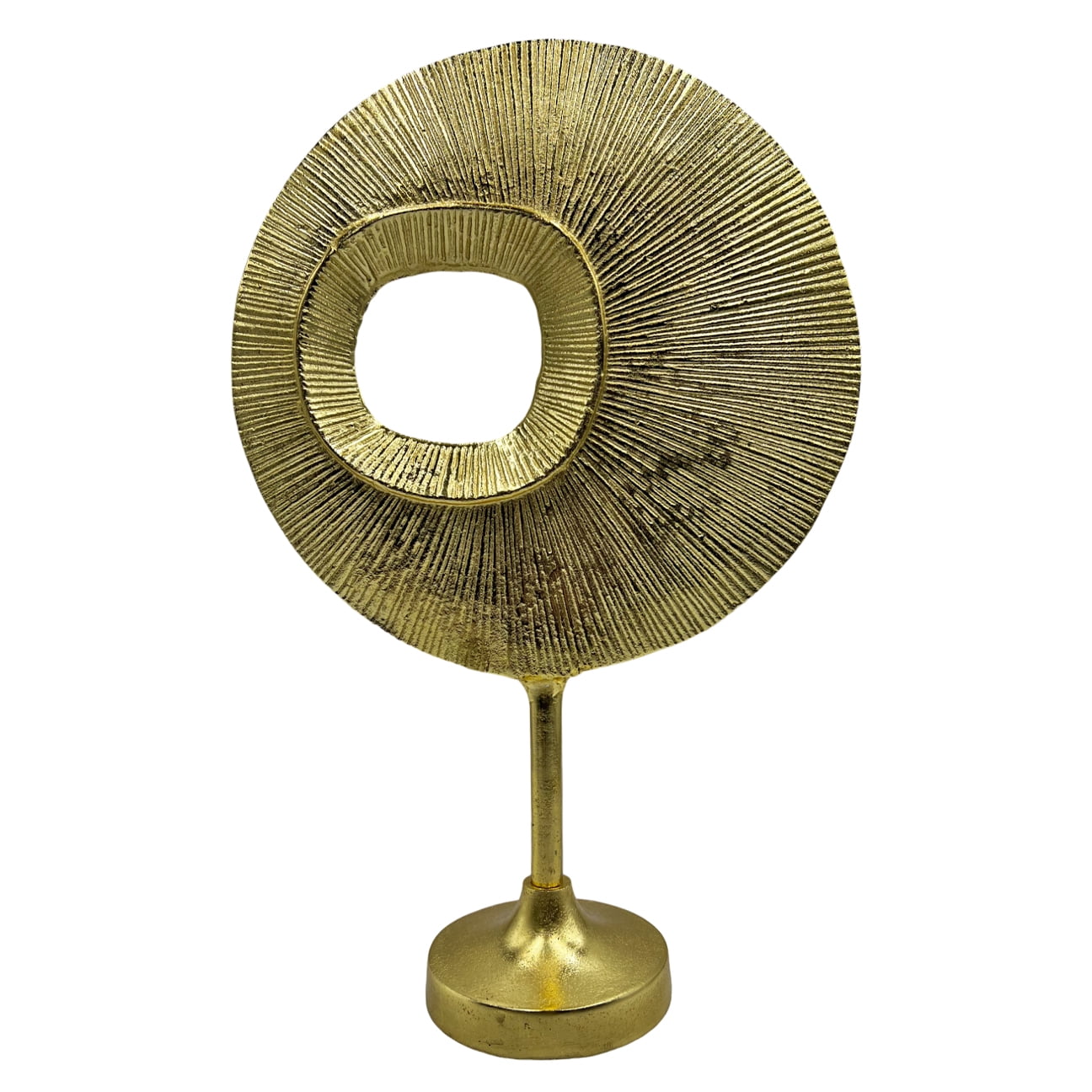 Bergamo Art Decorative Handmade Aluminum 19 inch Modern Eyeball Mirror ...