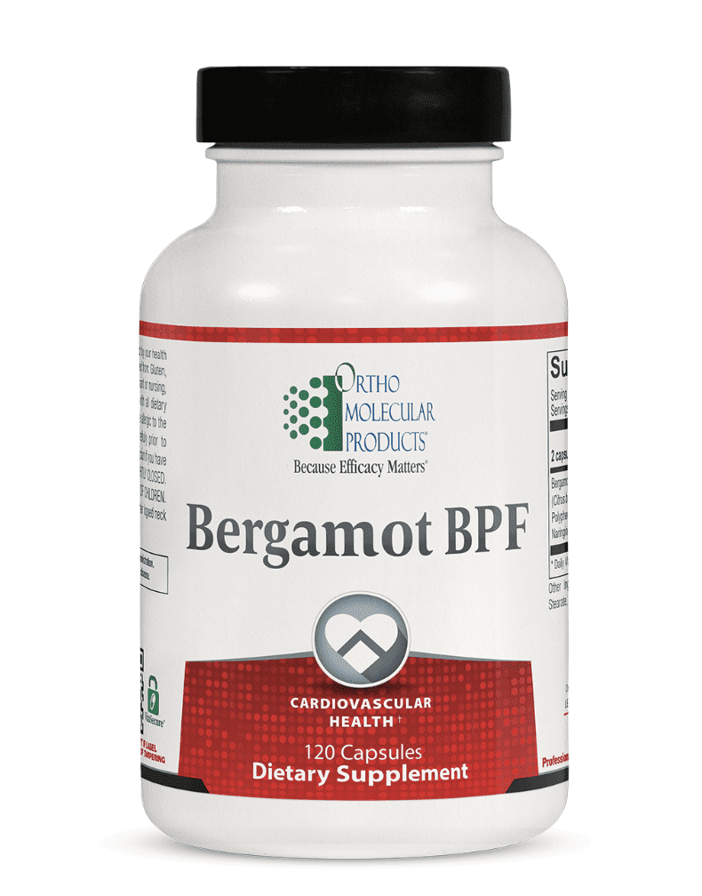 Ortho Molecular Products Bergamot BPF, 120 Capsules for Daily Use ...