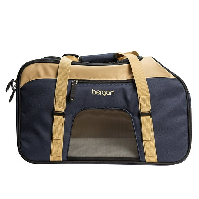 Bergan Pet Top Opening Comfort Carrier Large Navy 19" x 10" x 13 ...