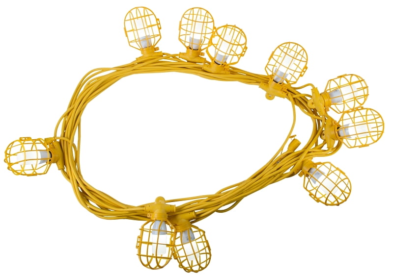 Bergen GL100143STK Temporary Stringer Light, 12 W, 10-Lamp, LED Lamp ...