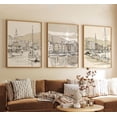Bergen Posters Vintage Norway Travel Wall Art Home Decor Office Wall ...