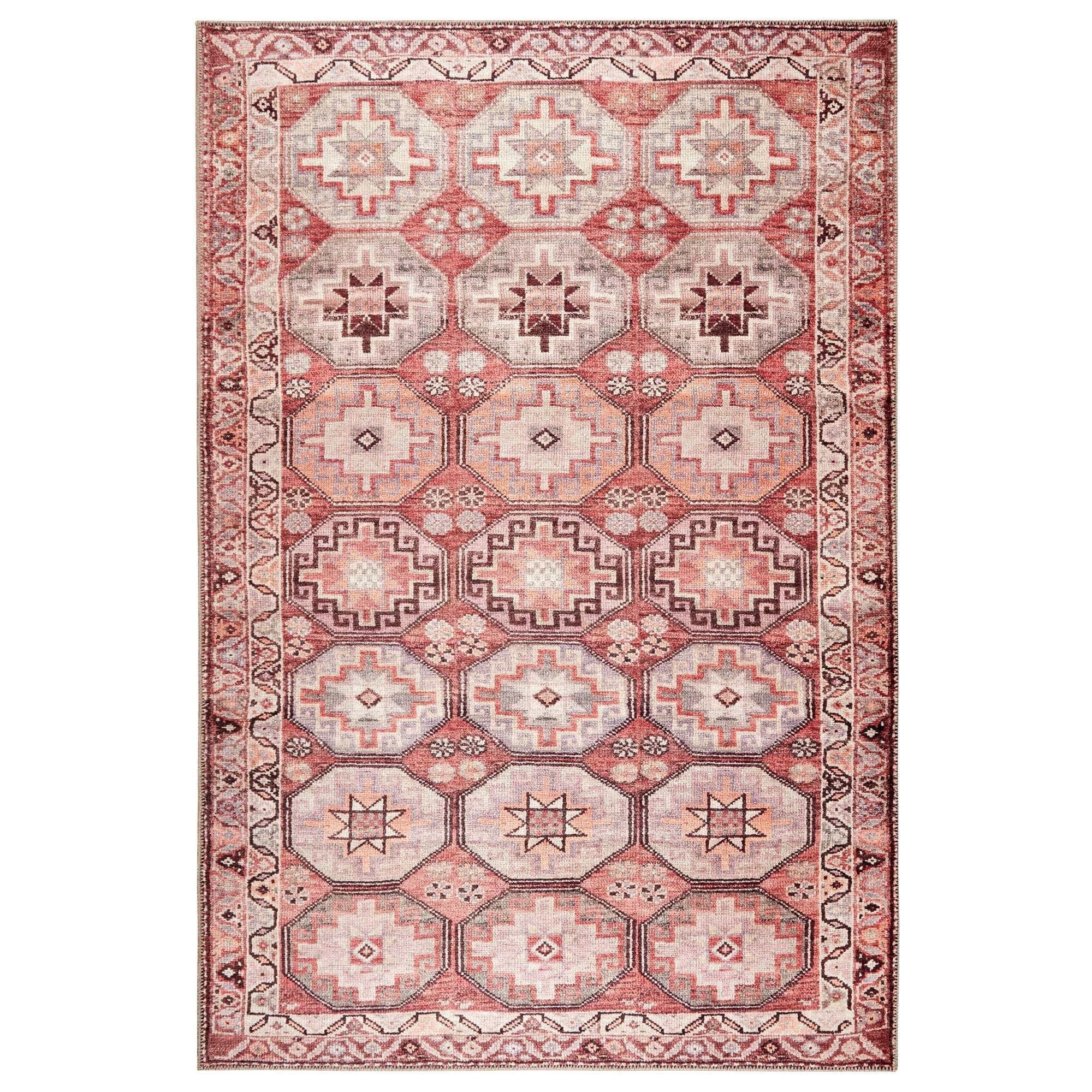 Bergen Turkish Tile Area Rug - Multi, 5'x7'6" - Walmart.com