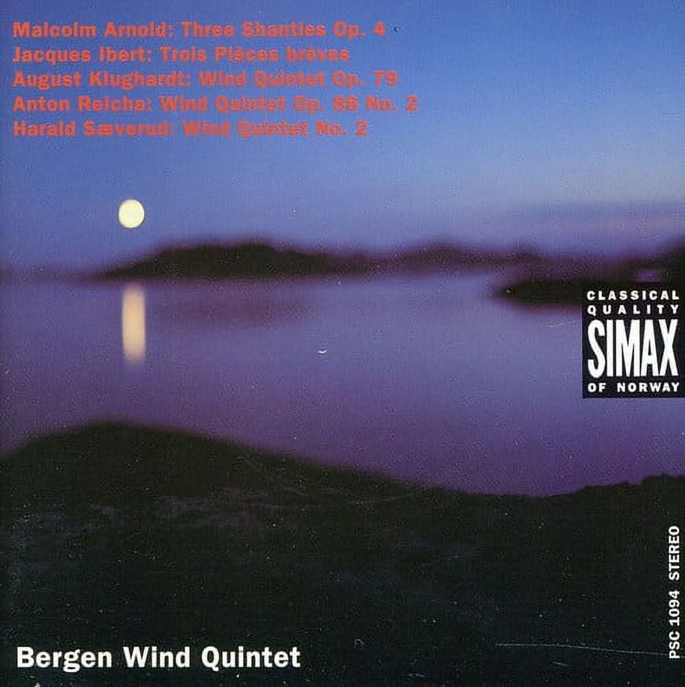 Bergen Woodwind Quintet - 3 Pieces Breves / 3 Shanties / Wind Quintets ...