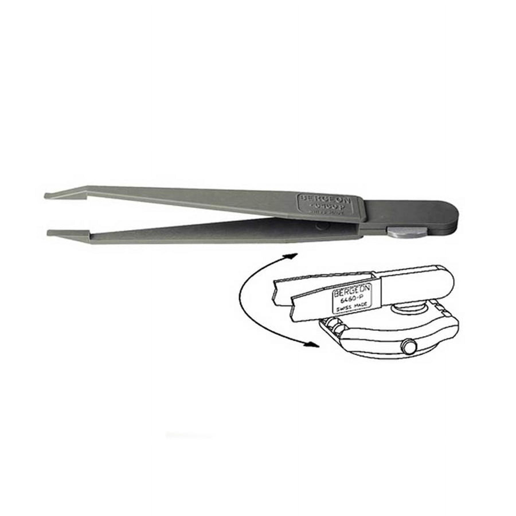 Bergeon 6460-P plastic battery tweezer with battery hatch opener for ...