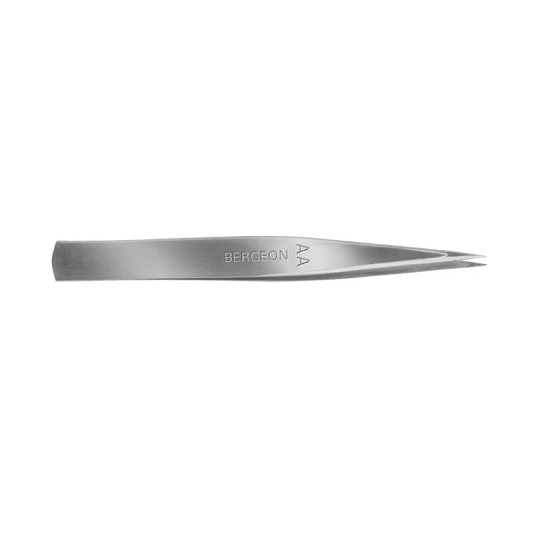 Bergeon 7024-AA stainless steel watchmakers tweezers 120 mm - Walmart.com