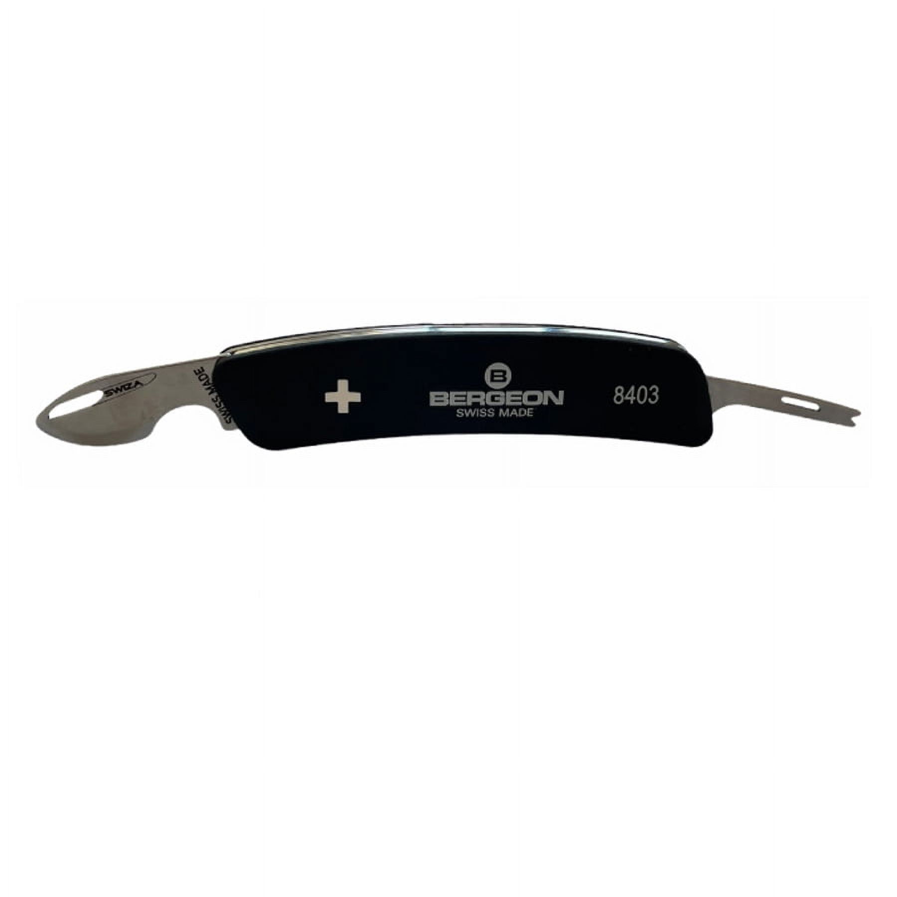 Bergeon 8403 watchmaker knife with spring bar tool for straps - Walmart.com