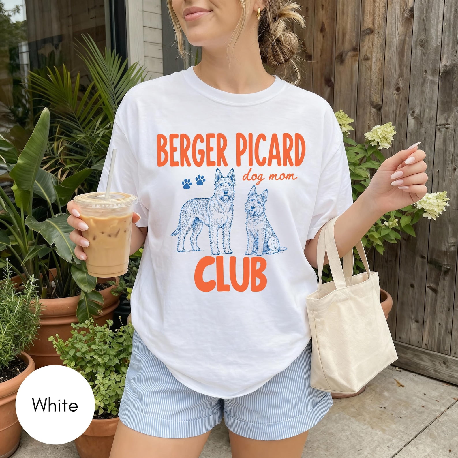 Berger Picard Mom Club Shirt, Berger Picard Lover Gifts, Vintage Style ...
