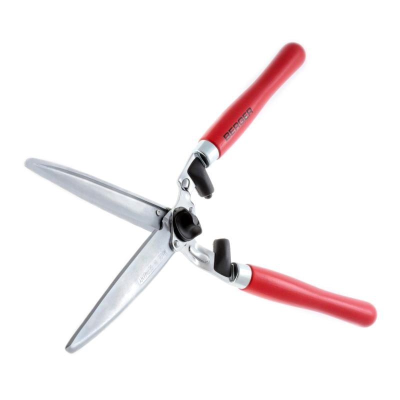 Berger Tools 4490 Hedge Shear with Straight Blades, Wood Handle, 23.6 ...