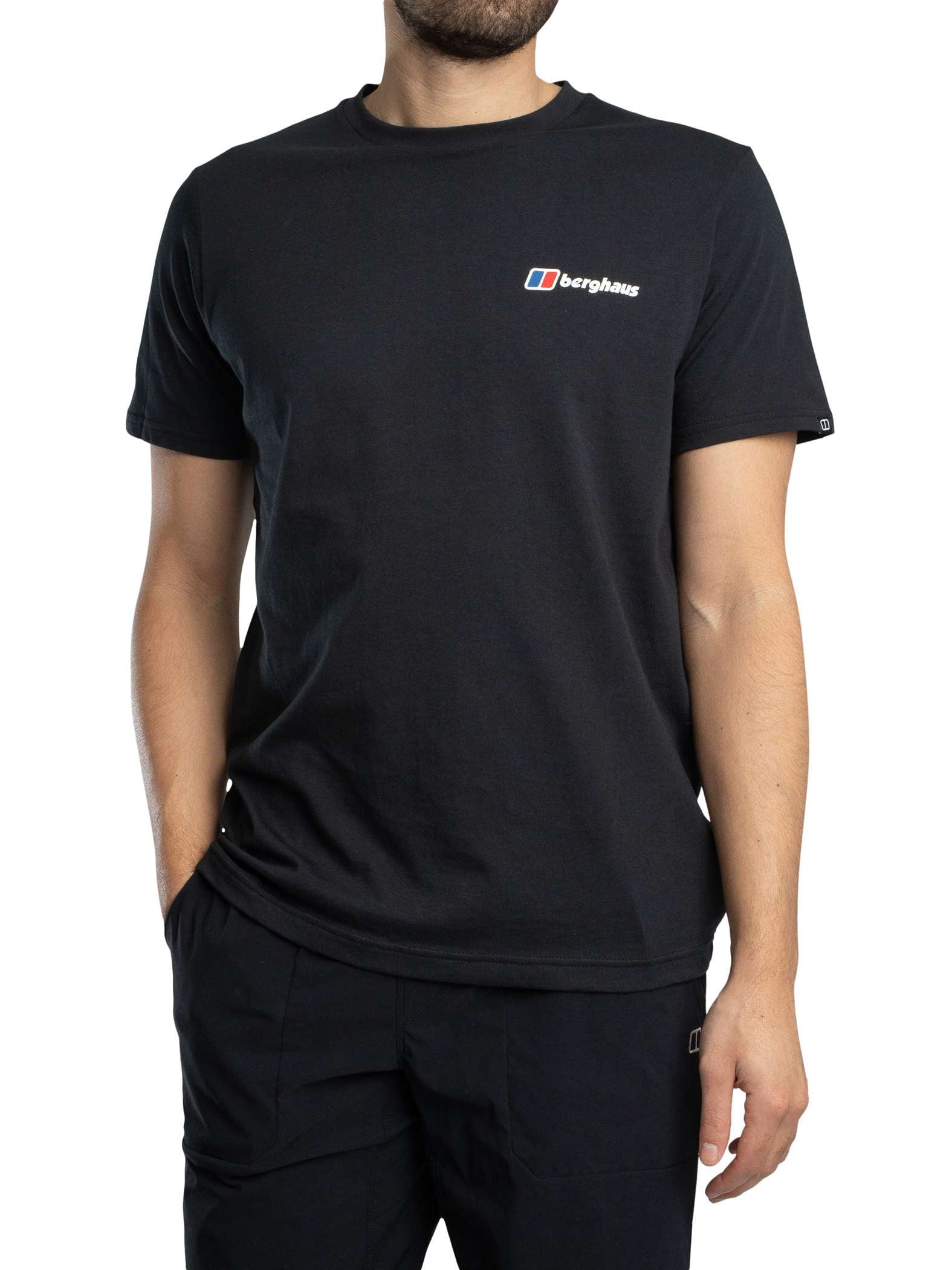 Berghaus Class Logo T-Shirt, Black - Walmart.com