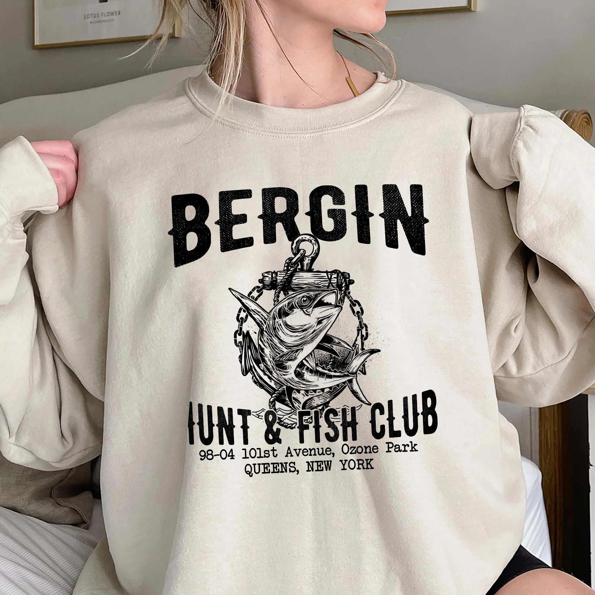 Bergin Hunt And Fish Club Shirt, Trending Unisex Tee Shirt, Unique ...